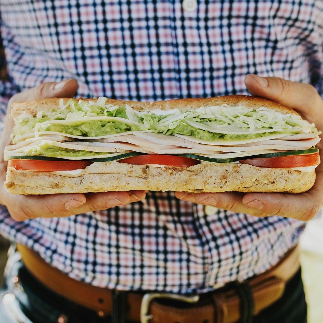 Jimmy John's menu in Louisville, Kentucky, USA