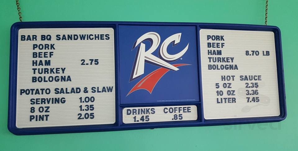 Menu for D Starnes Barbecue in Paducah, KY | Sirved