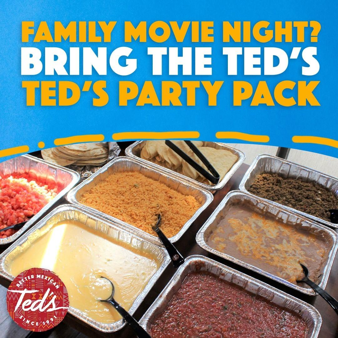 Ted's Café Escondido menu in Oklahoma City, Oklahoma, USA