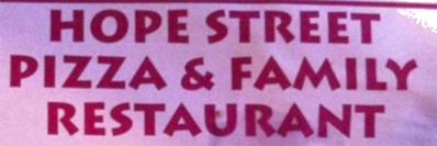 Menu for Hope Street Pizza and Family Restaurant in Providence, RI | Sirved