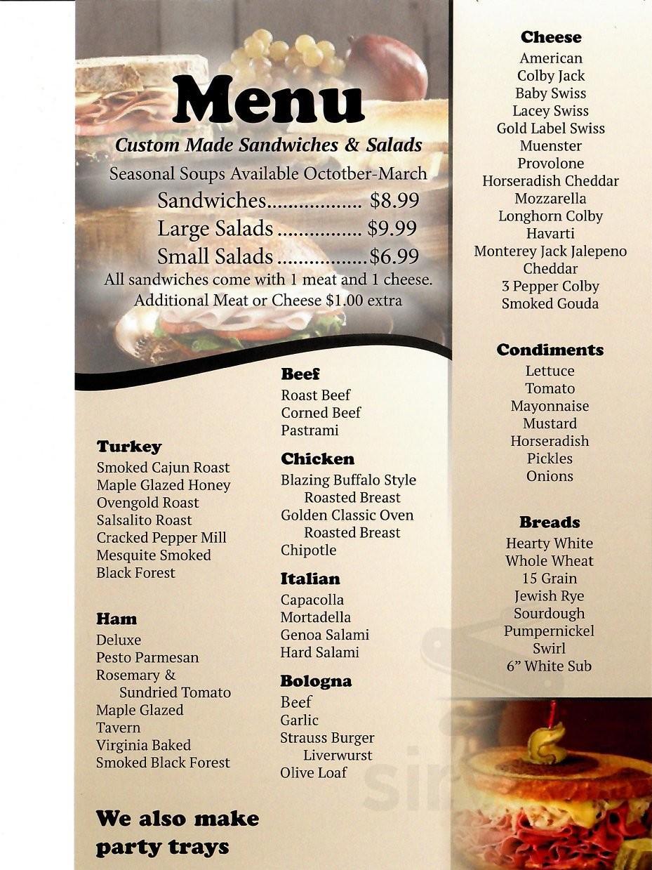 M & M Mart menu in Charleston, West Virginia, USA