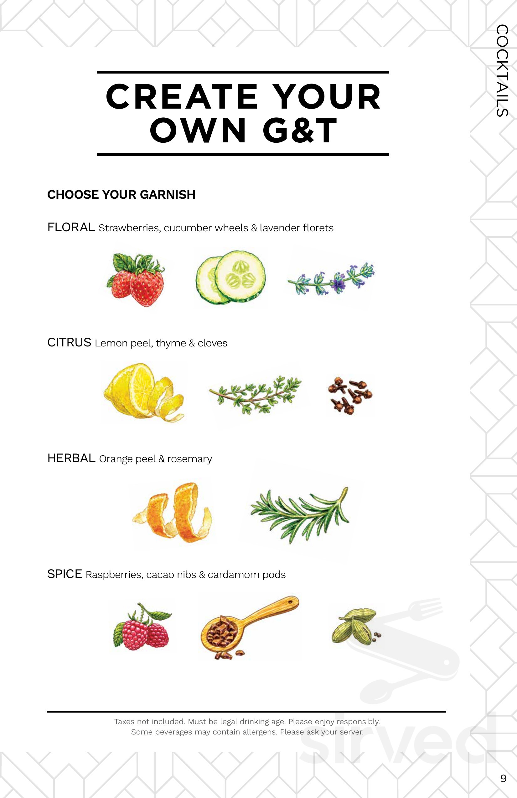 Reds Square One menus in Mississauga, Ontario, Canada