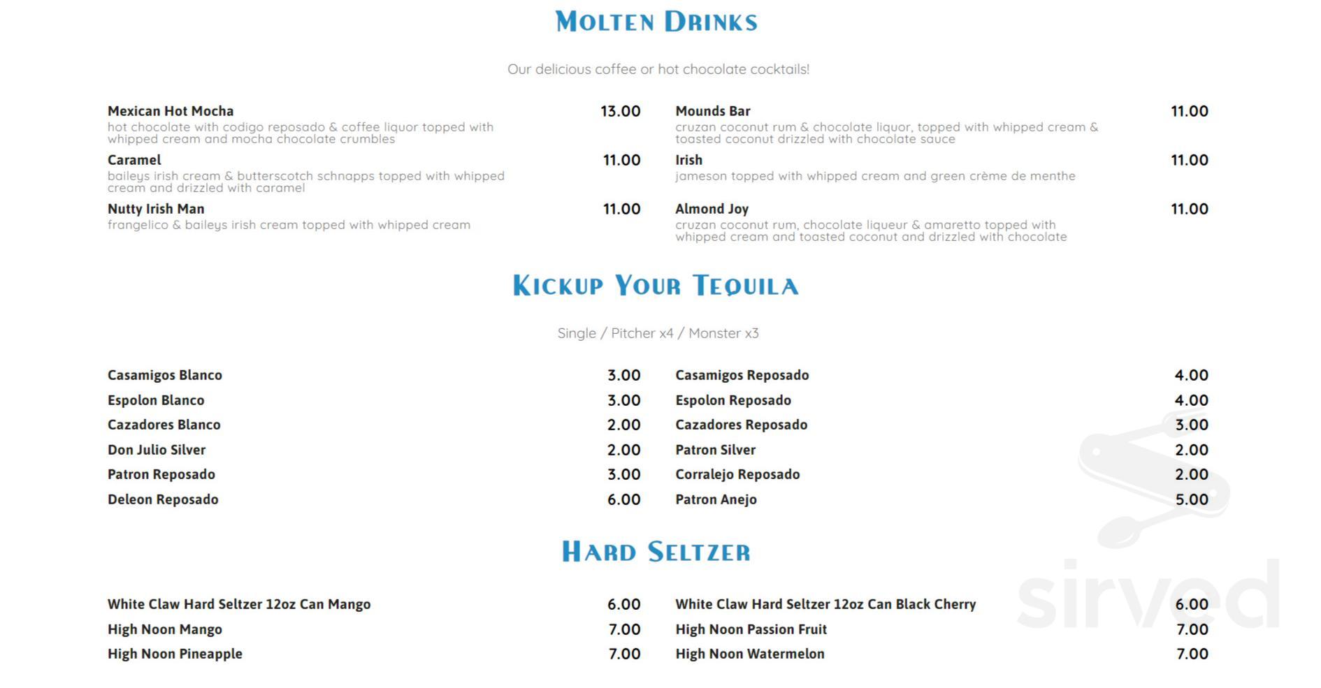 Flipside Burgers & Bar menu in Milford, Connecticut, USA