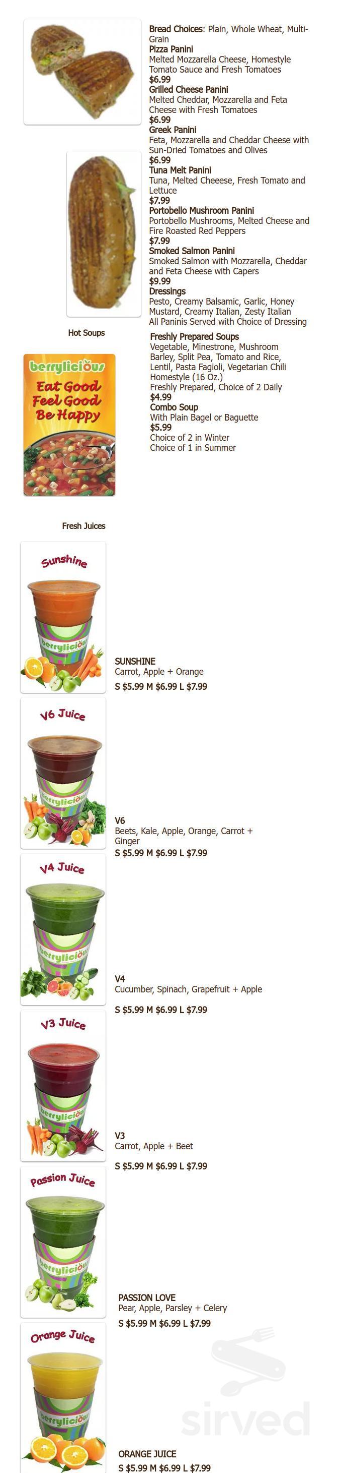 Berrylicious Frozen Yogurt Bar Elizabeth City at Jade Donovan blog