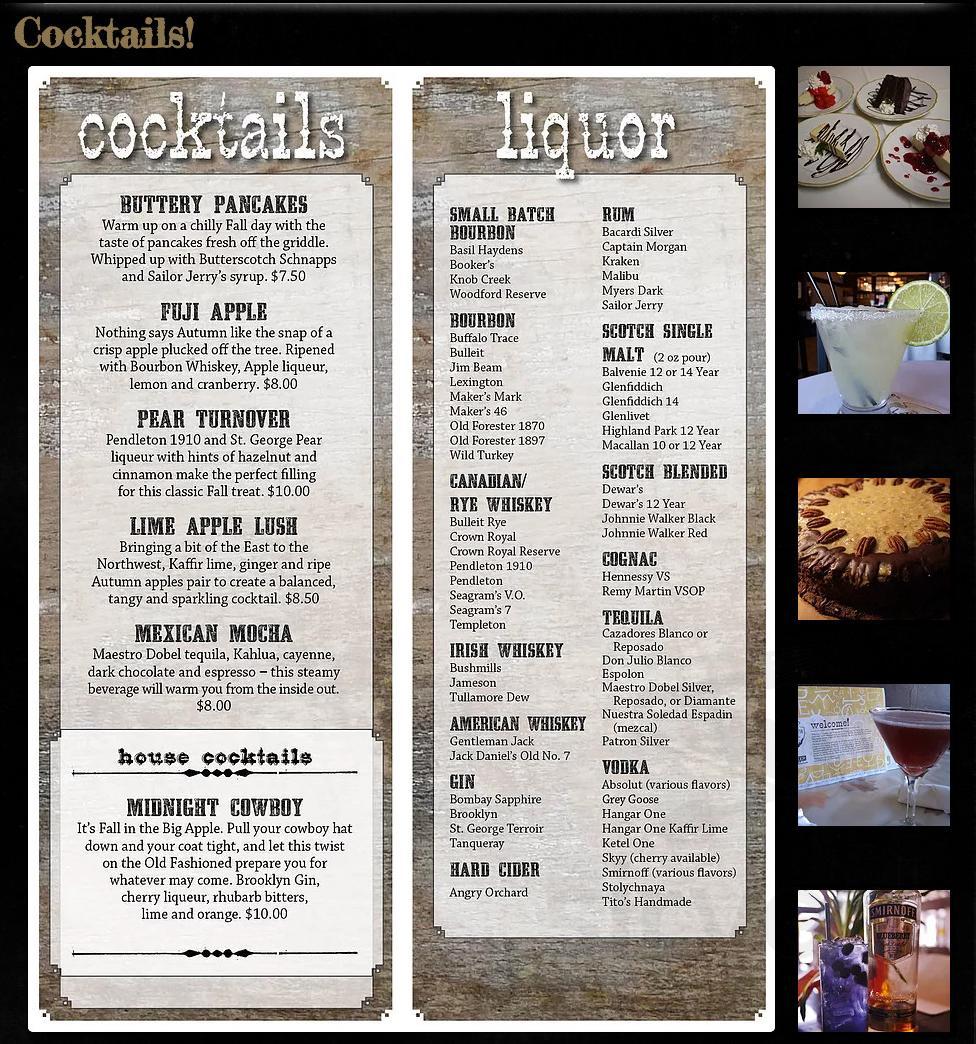 Menu for Lassen Ale Works Boardroom in Susanville, CA | Sirved