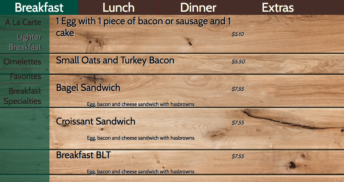 Lorie’s Wildridge Restaurant menus in Erie, Pennsylvania, United States