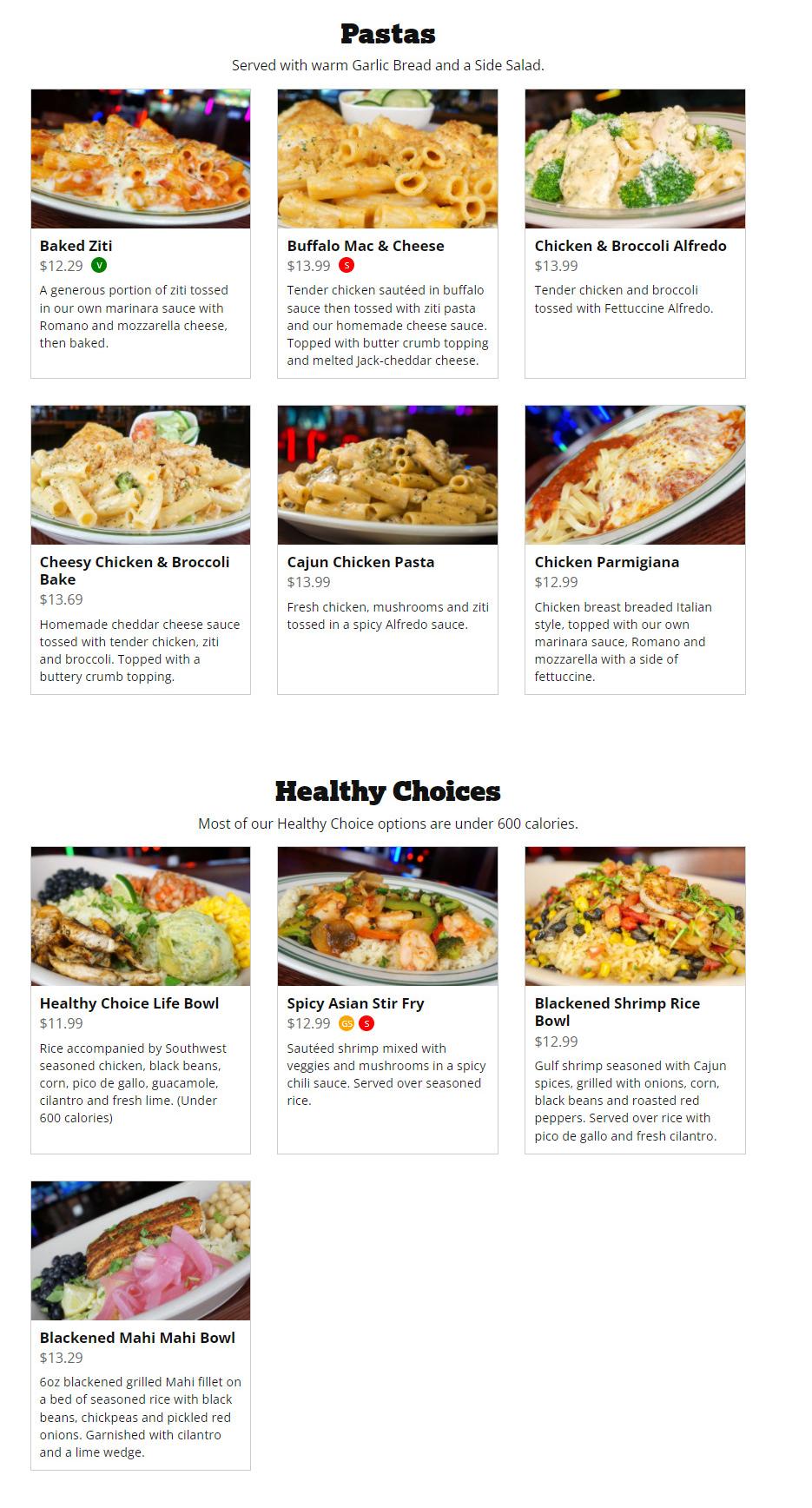Tully's Good Times Cheektowaga menu in Depew, New York, USA