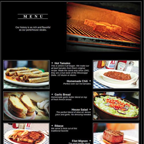 Doe s Eat Place Menu In Greenville Mississippi USA Doe s Eat Place Menu In Greenville Mississippi USA