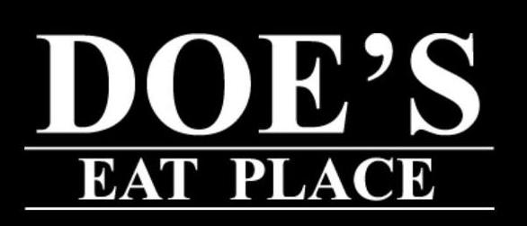 Menu for Doe's Eat Place in Greenville, MS | Sirved