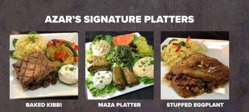 Menu for Azar’s Mediterranean Specialties in Virginia Beach, VA | Sirved