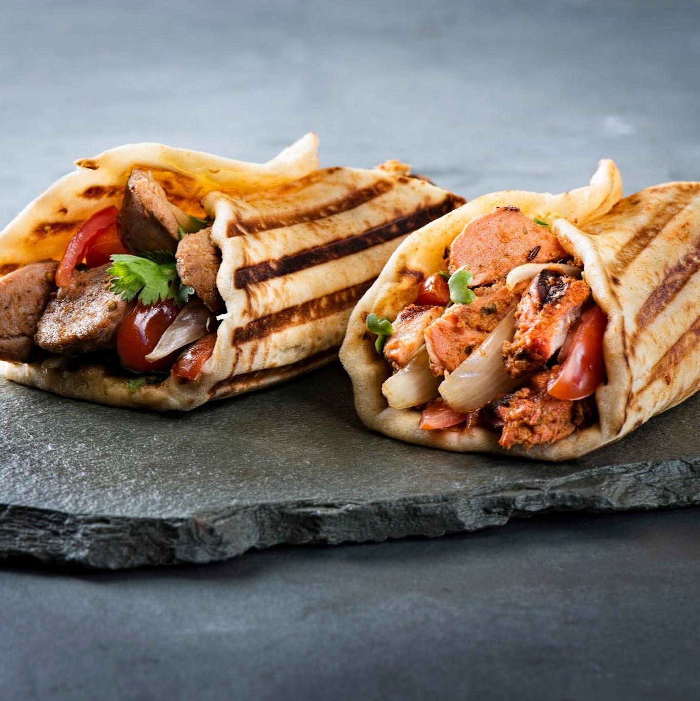 Twisted Indian Wraps menu in Lindsay, Ontario, Canada