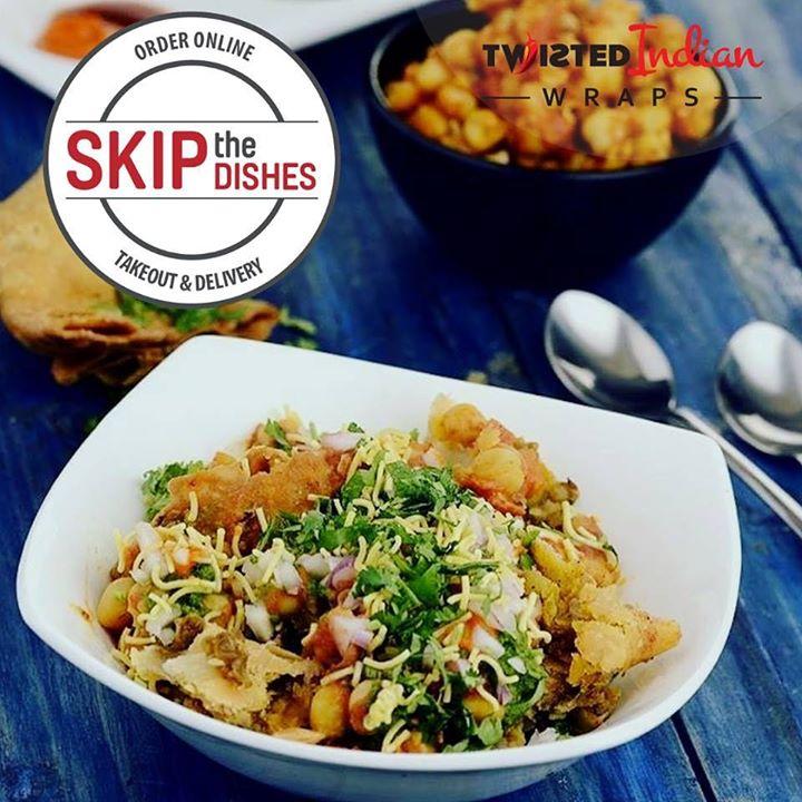 Twisted Indian Wraps menu in Barrie, Ontario, Canada