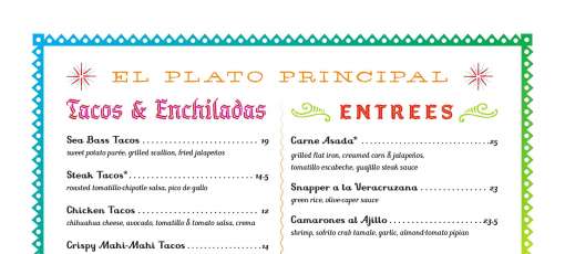 Menu for El Vez in Philadelphia, PA | Sirved