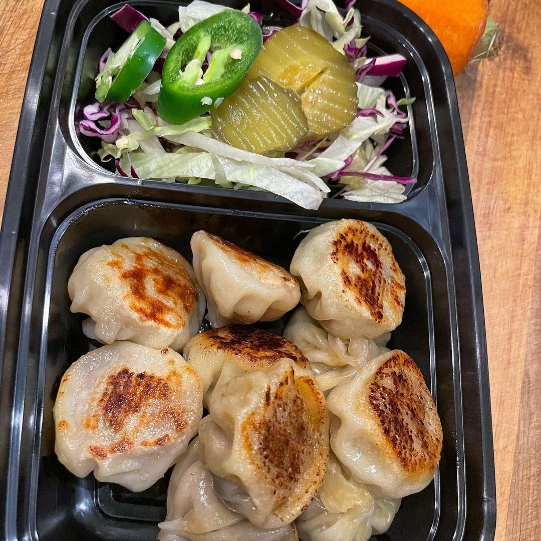 MOMO Factory menu in Chicago, Illinois, USA