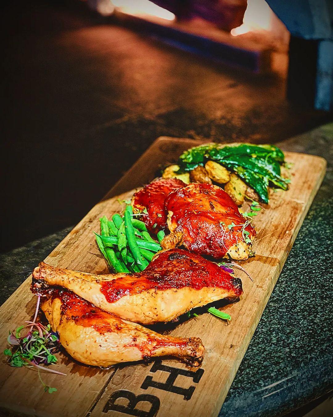 The Brock House menu in Whitby, Ontario, Canada