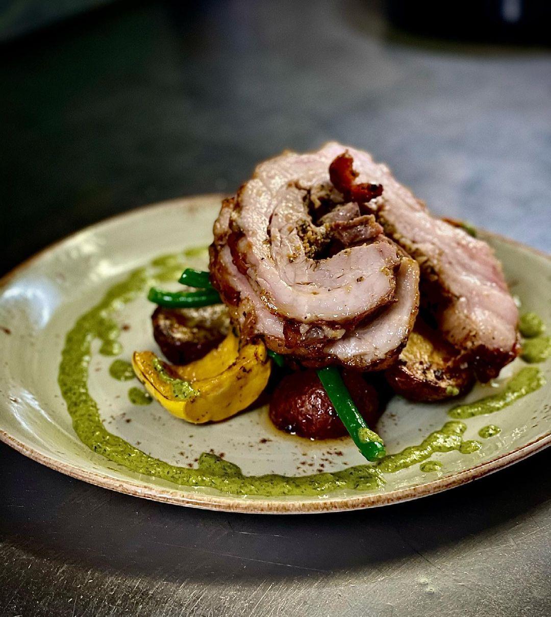 The Brock House menu in Whitby, Ontario, Canada