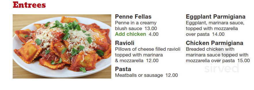 3 Fellas Pizza & Market menus in Marlborough, Connecticut, United States