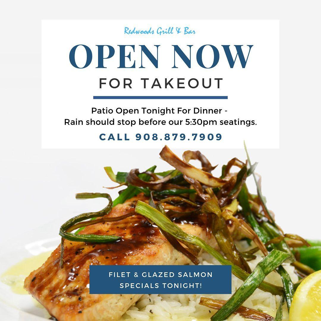 Redwoods Grill & Bar menu in Chester, New Jersey, USA