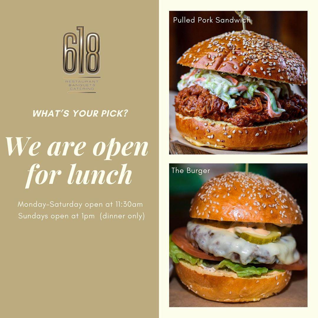 618 Restaurant - Banquets menu in Freehold Township, New Jersey, USA