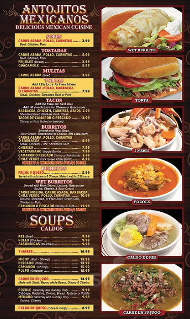 Taco Giro Mexican Grill menus in Sierra Vista, Arizona, United States