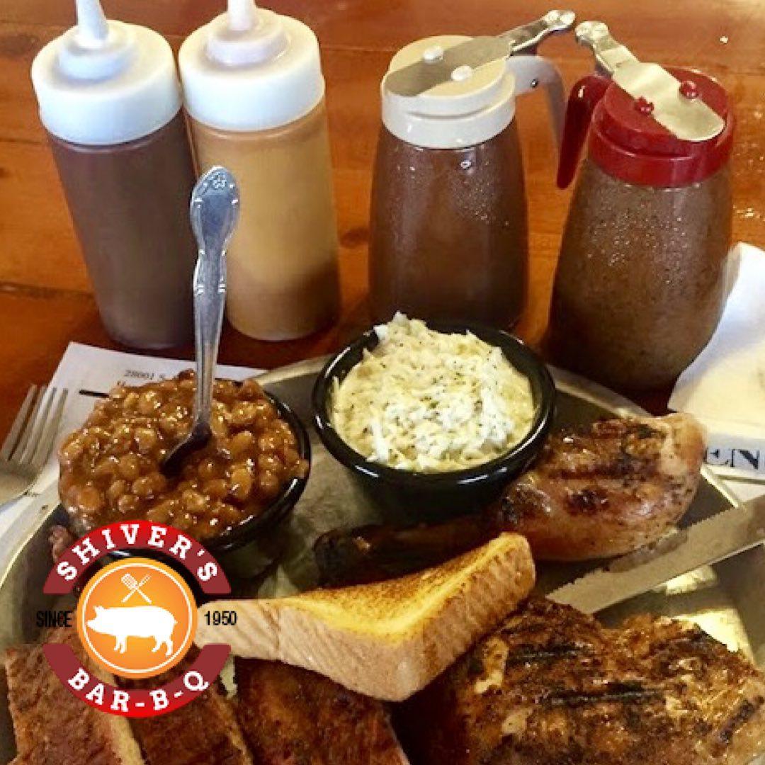 Shiver's BBQ menu in Homestead, Florida, USA