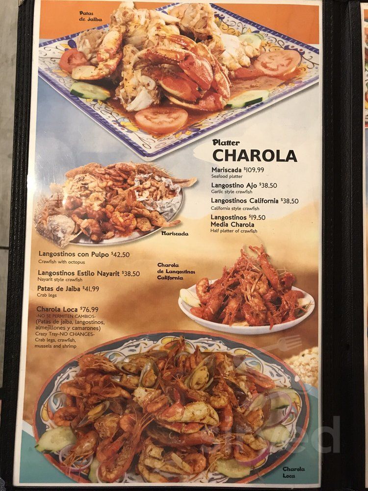 Menu for Mariscos El Kora in Chicago, IL | Sirved