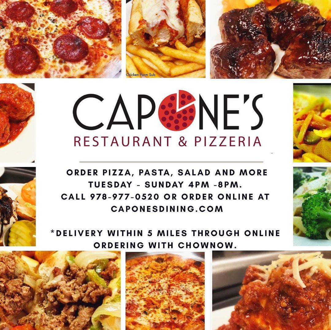Capone's Restaurant & Lounge menu in Peabody, Massachusetts, USA