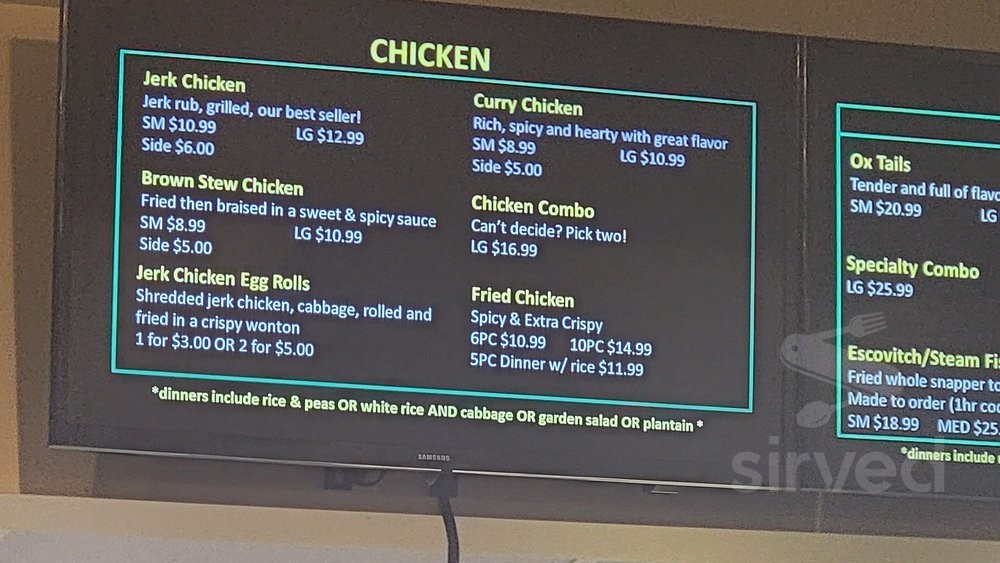 Uppa Yard menu in Milwaukee, Wisconsin, USA