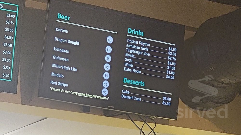 Uppa Yard menu in Milwaukee, Wisconsin, USA