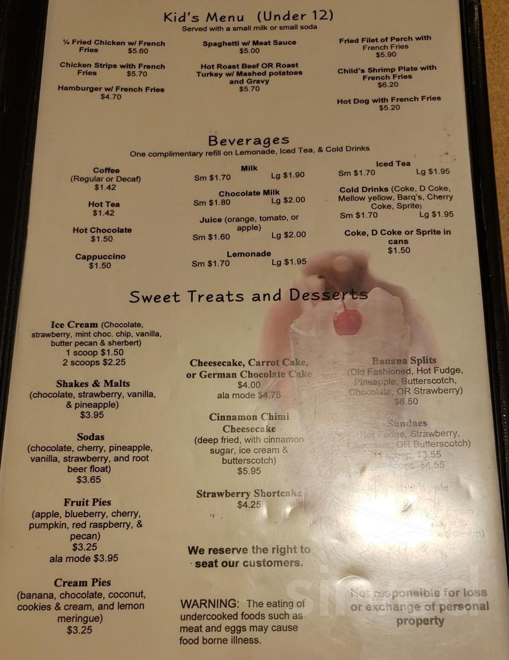 Menu - Monroe WI's Red Apple Inn | Sirved