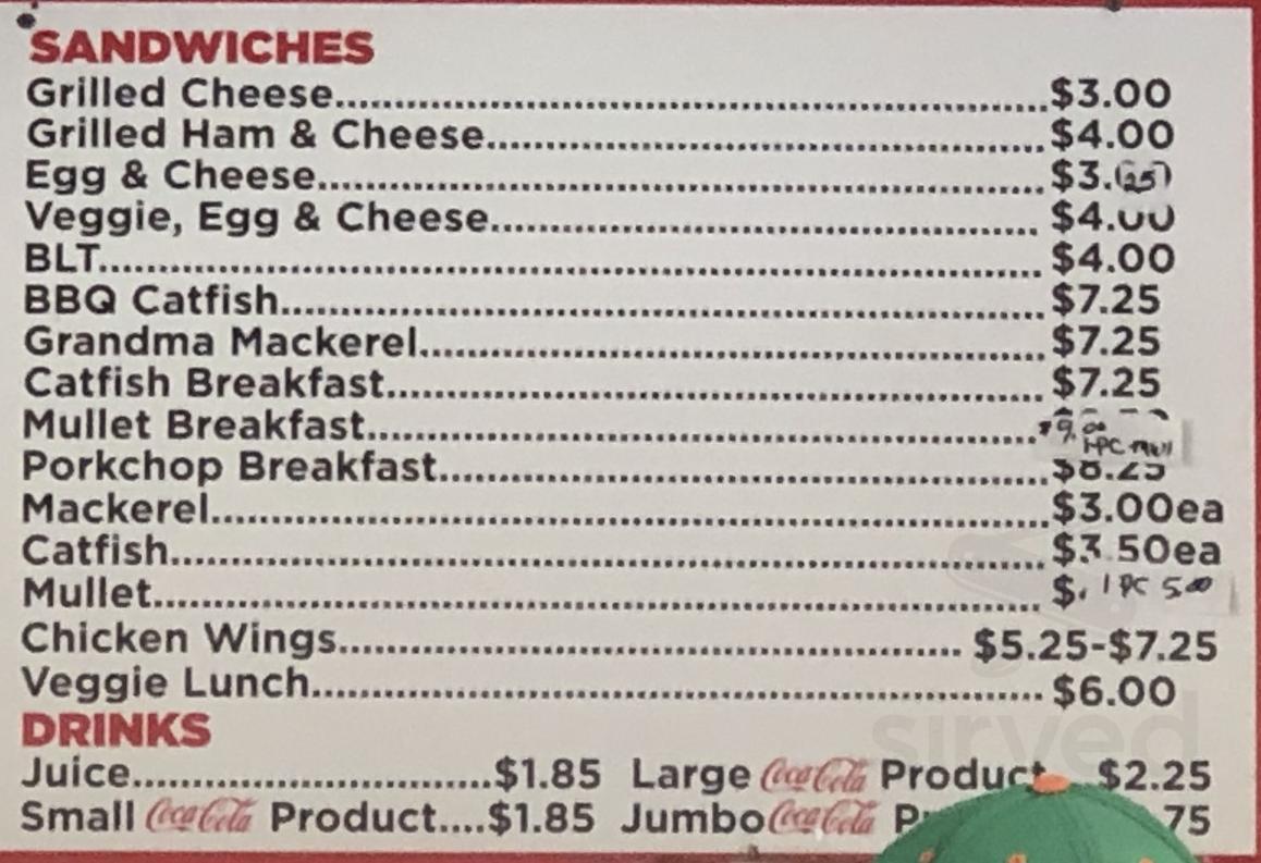 Olean's Cafe menus in Tallahassee, Florida, United States