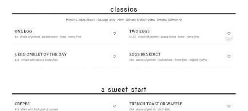 Menu for The Bad Alibi in Orléans, ON | Sirved