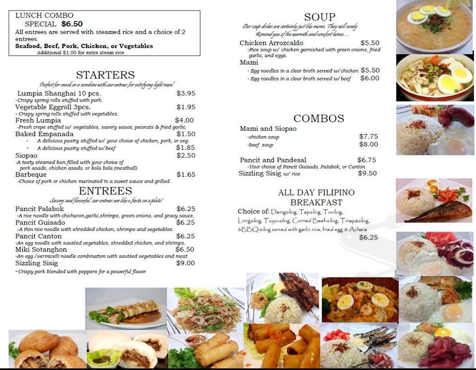 Simple Delights Filipino Bakery & Cafe menu in Morton Grove, Illinois, USA