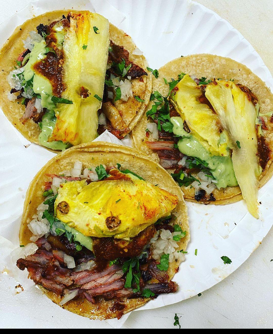 The Taco Man menu in Montclair, California, USA