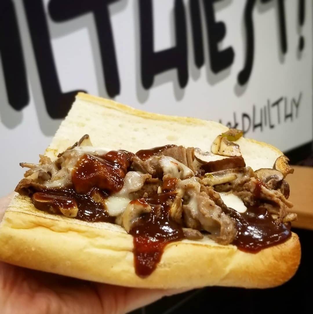 Philthy Philly's menu in London, Ontario, Canada