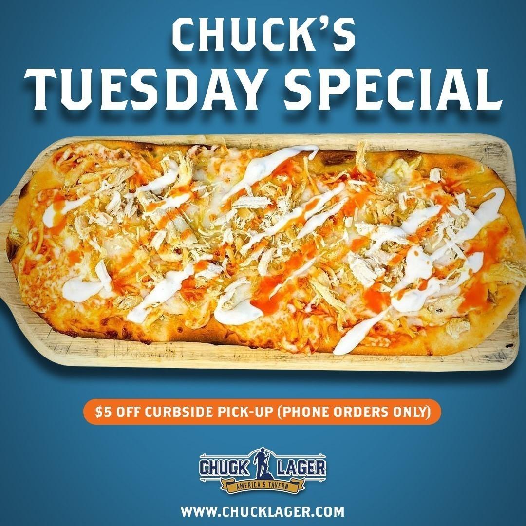 Chuck Lager America's Tavern menu in Orland Park, Illinois, USA