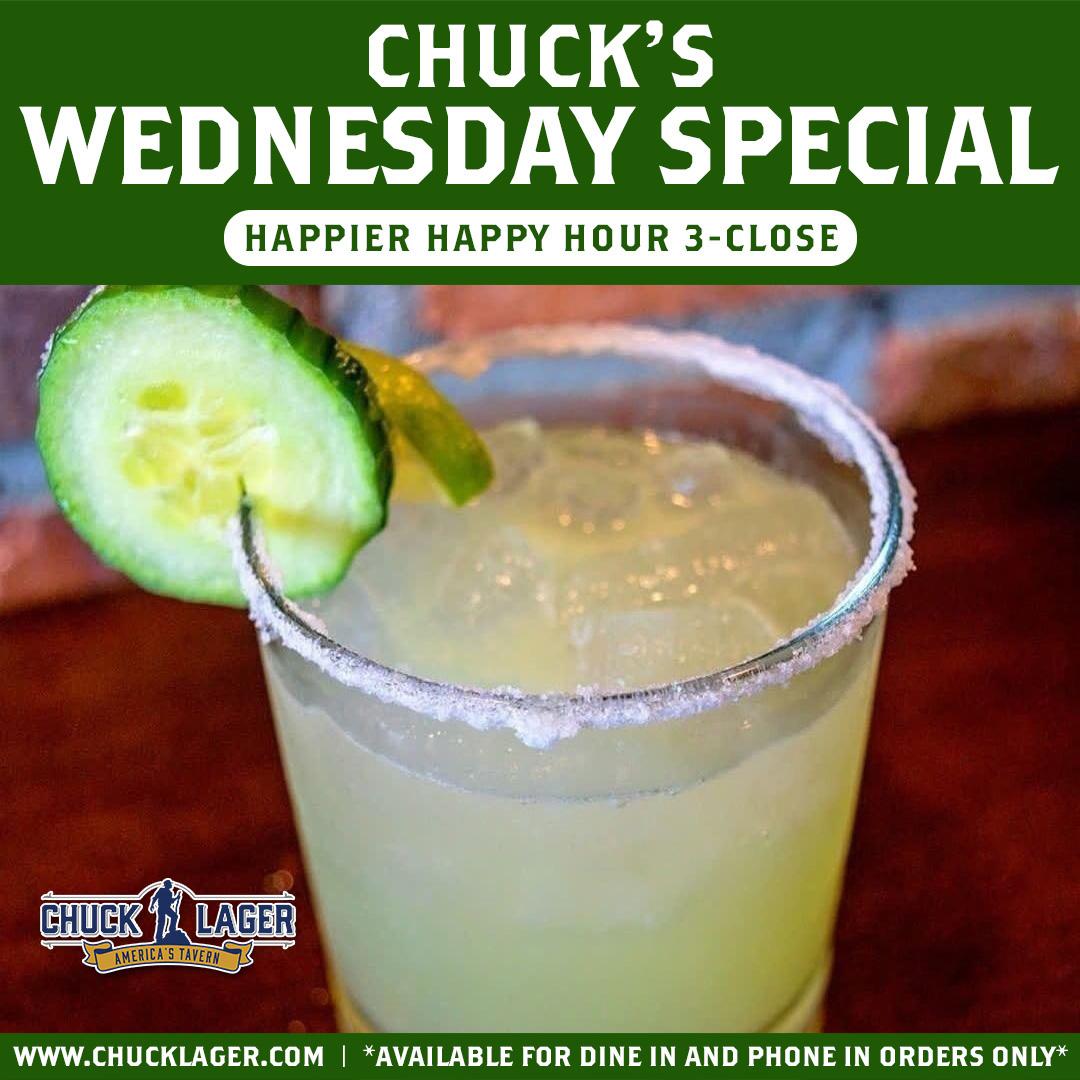 Chuck Lager America's Tavern menu in Orland Park, Illinois, USA