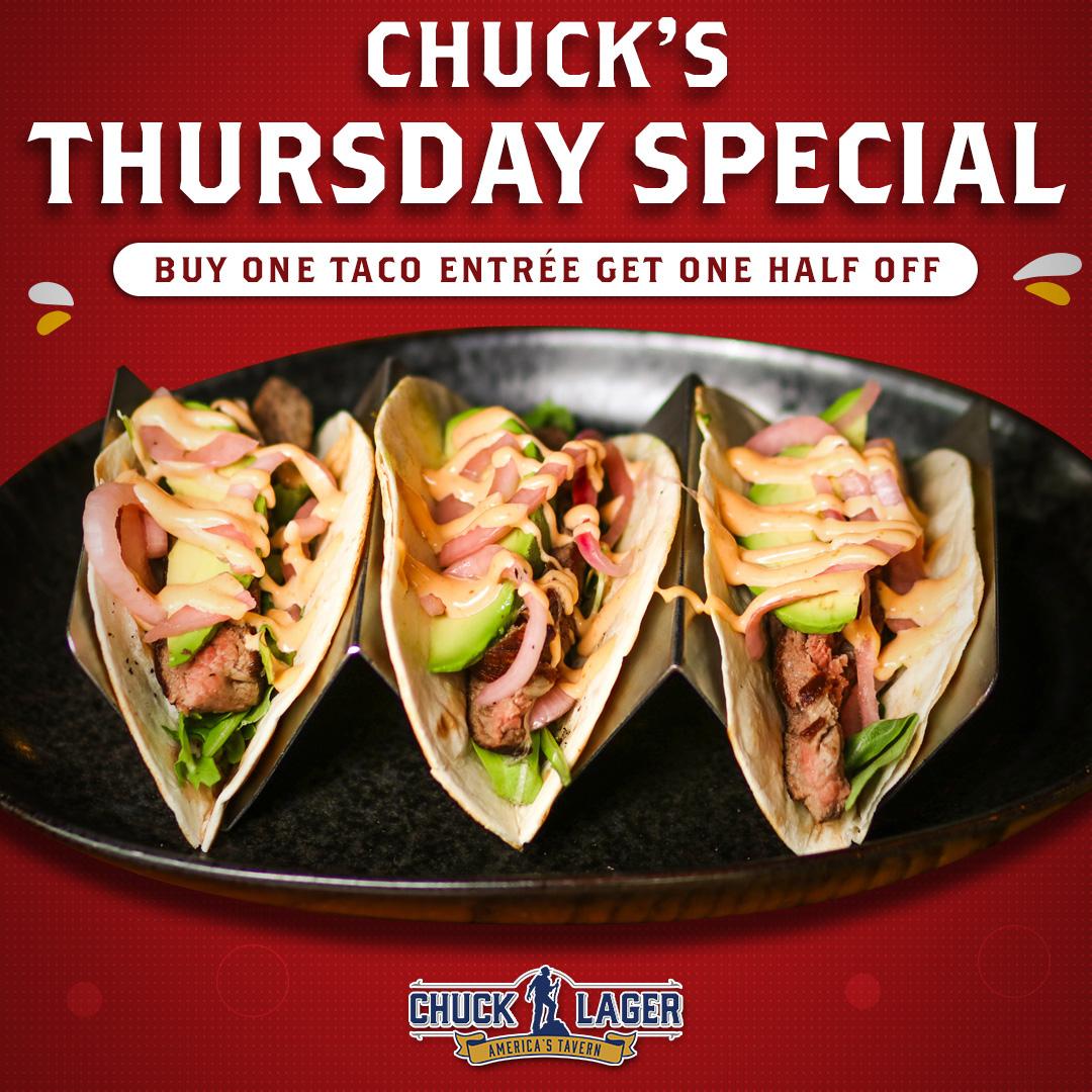 Chuck Lager America's Tavern menu in Orland Park, Illinois, USA