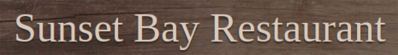 Menu for Sunset Bay Restaurant in Irving, NY | Sirved