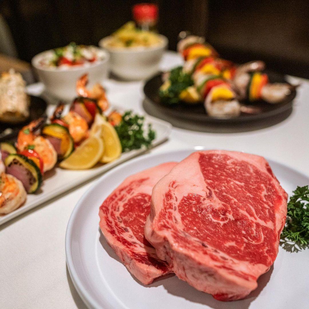 Hy's Steak House menu in Honolulu, Hawaii, USA