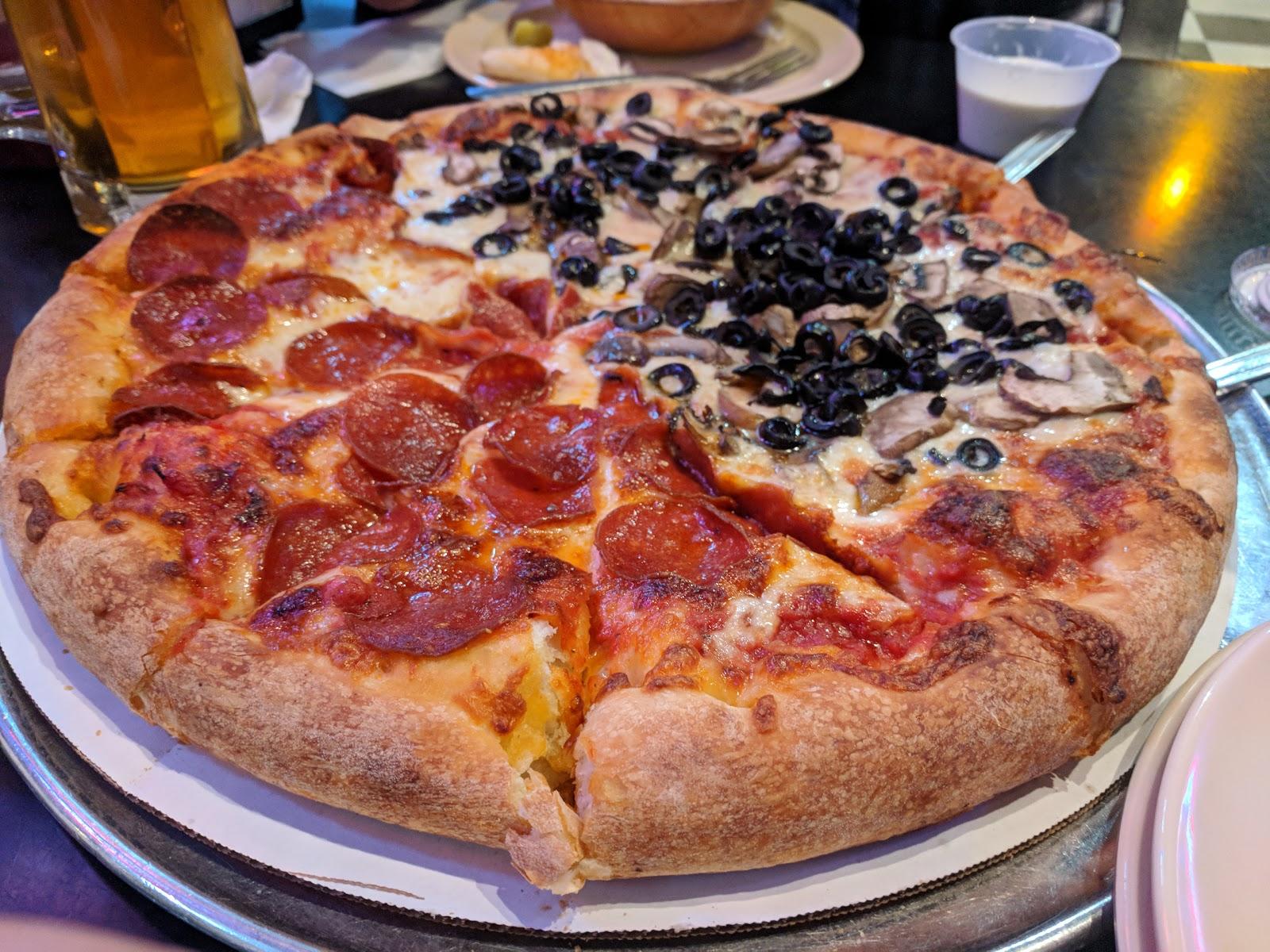 Warehouse Pizza menu in La Verne, California, USA