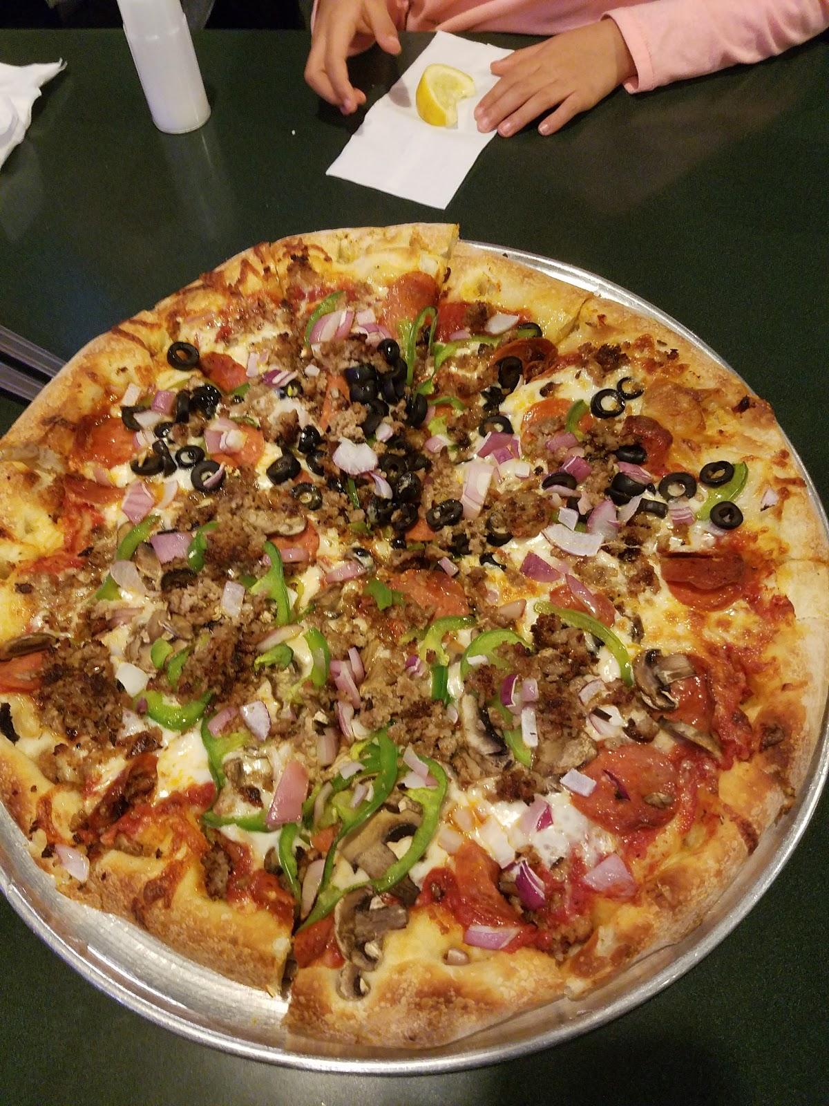 Warehouse Pizza menu in La Verne, California, USA