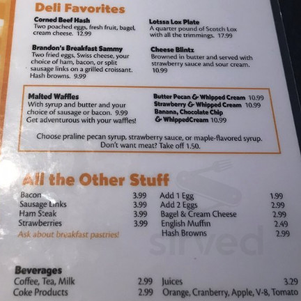 Crossroads Delicatessen Menu - Minnetonka, Minnesota | Sirved