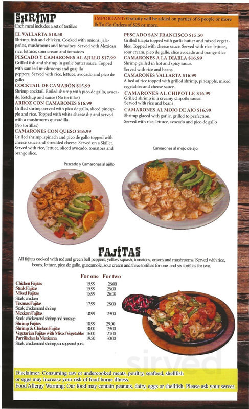 El Mezcal Restaurant Menu In Cordova Tennessee Usa