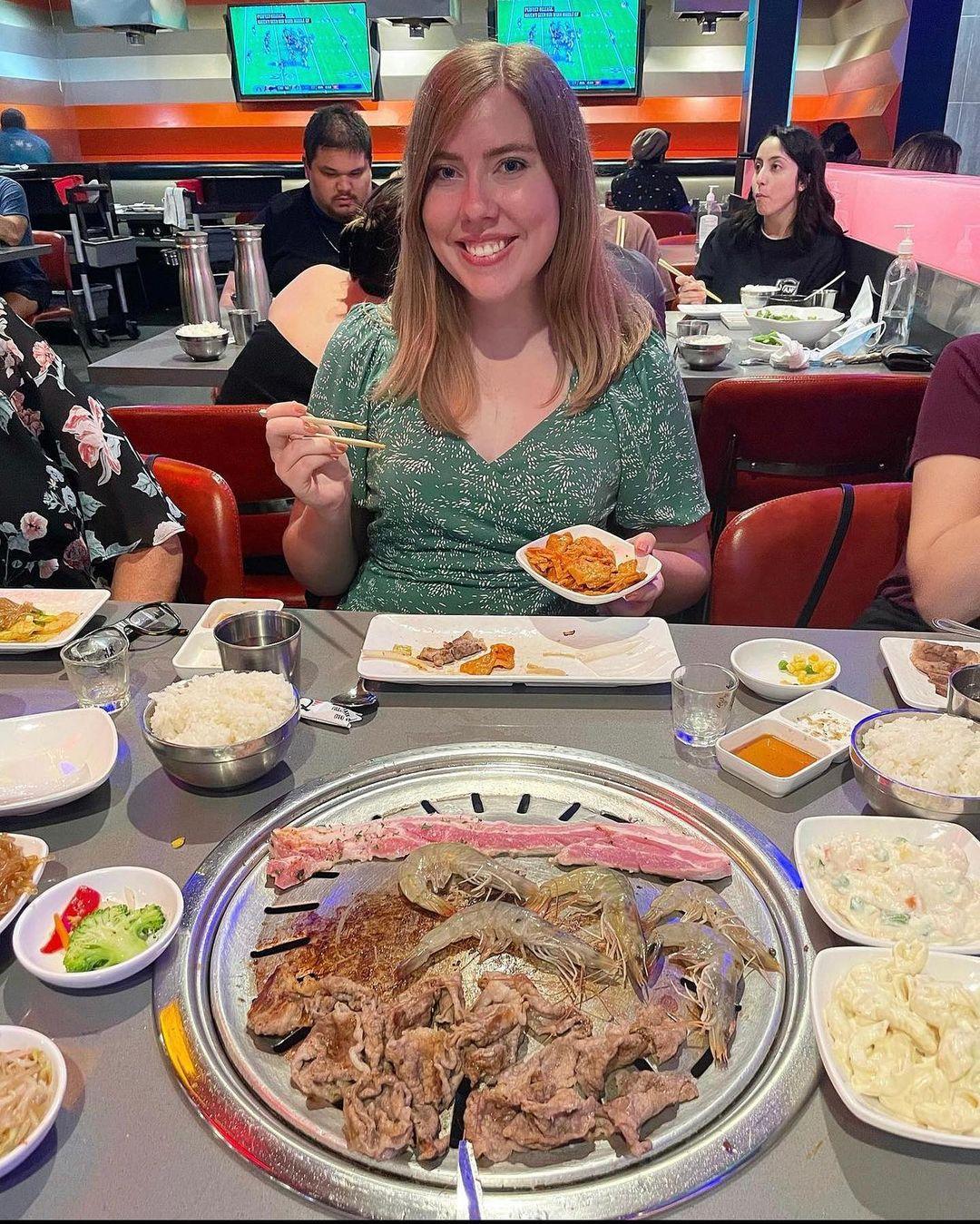 Mr BBQ menu in Fullerton, California, USA