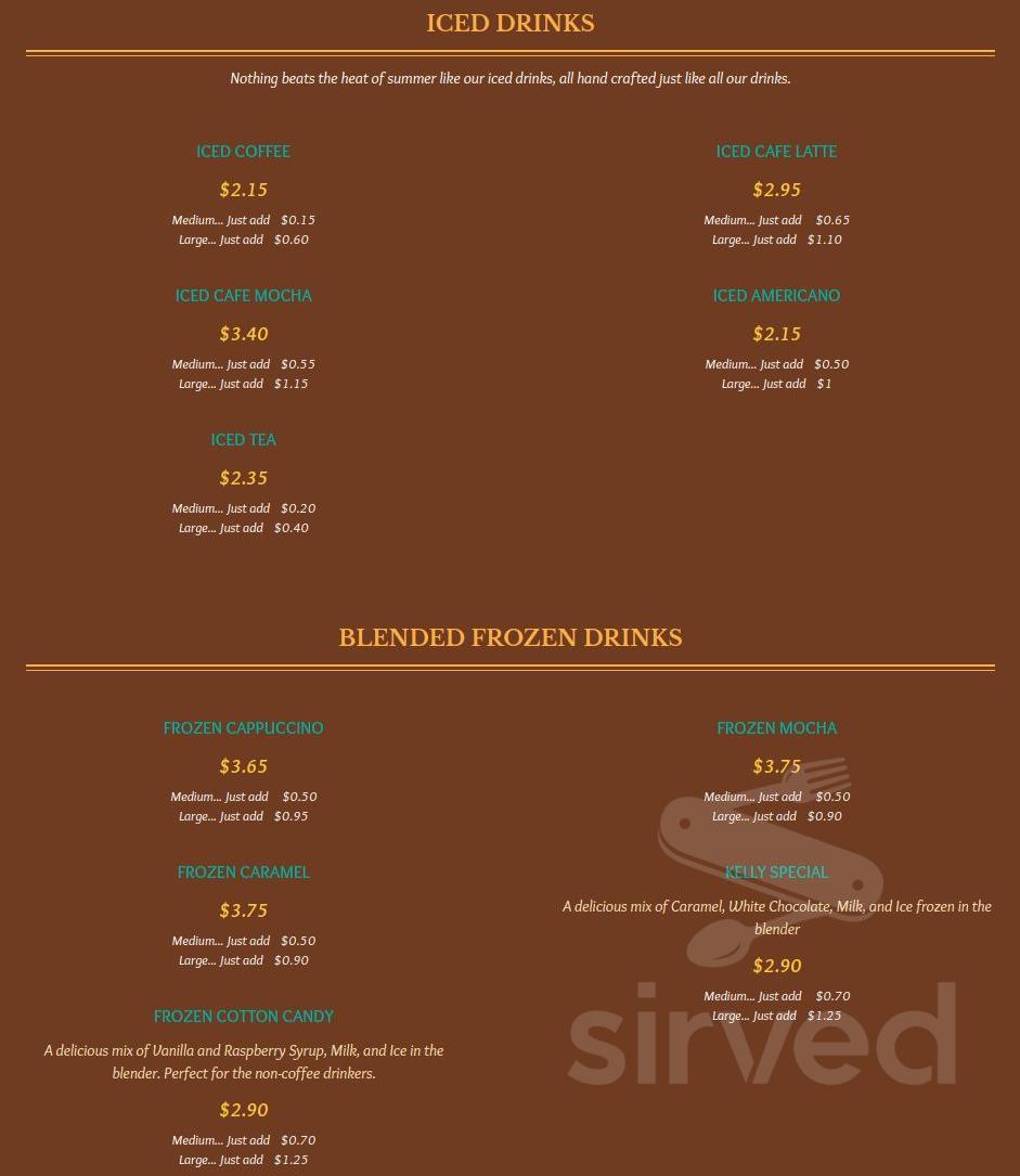 Honey Hill Coffee Company menu in Wauconda, Illinois, USA