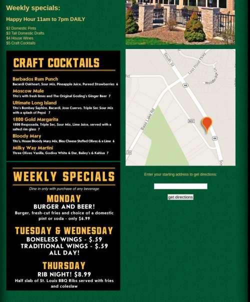 Cleats Chardon menu in Chardon, Ohio, USA