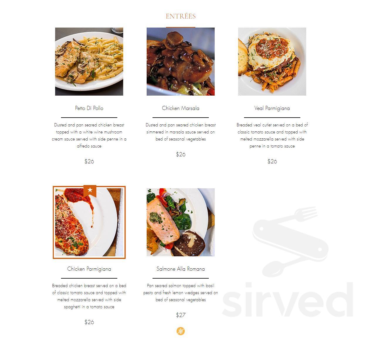 The Express Restaurant - Italian Eatery 2.0 menu in Stoney Creek ...