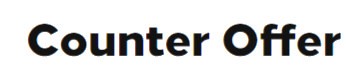 Menu for Counter Offer in Dallas, TX | Sirved
