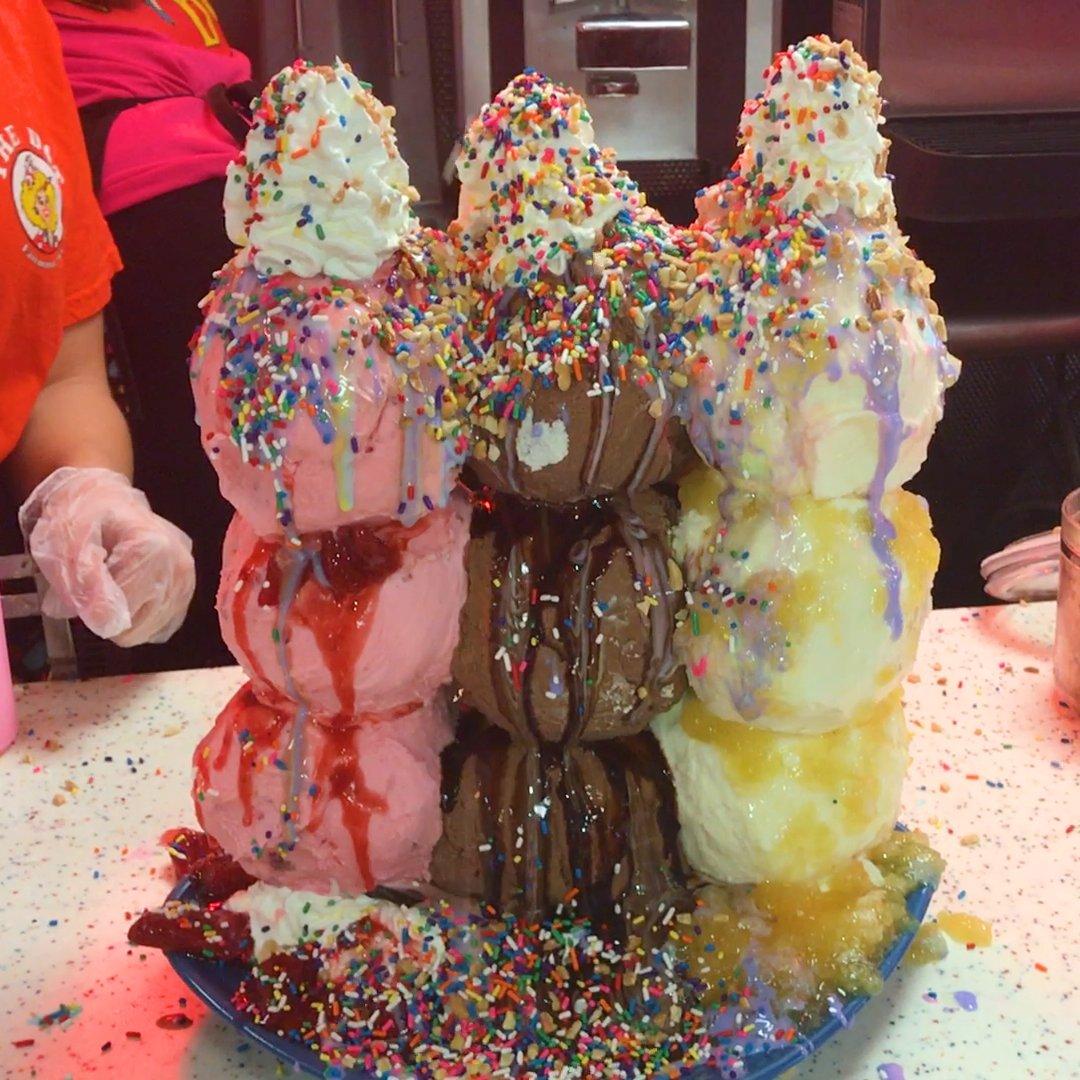 Poky Dot menu in Fairmont, West Virginia, USA